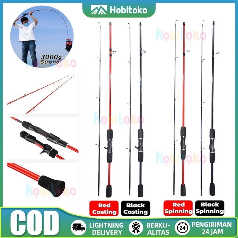 Jual Joran Pancing Serat Karbon Joran Pancing Besi Ringan Joran Lempar ...