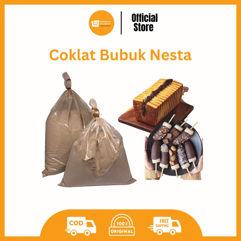 Jual Tepung Bubuk Coklat Cokelat Bubuk Manis Untuk Es Kulkul Viral ...