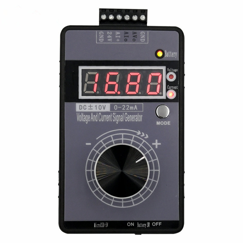 Jual Portable 0-5V 0-10V 4-20mA Signal Generator with LED ...