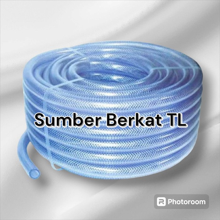 Jual Selang Air 5/8 Serat Benang Permeter Meteran Slang AER Kran Keran ...