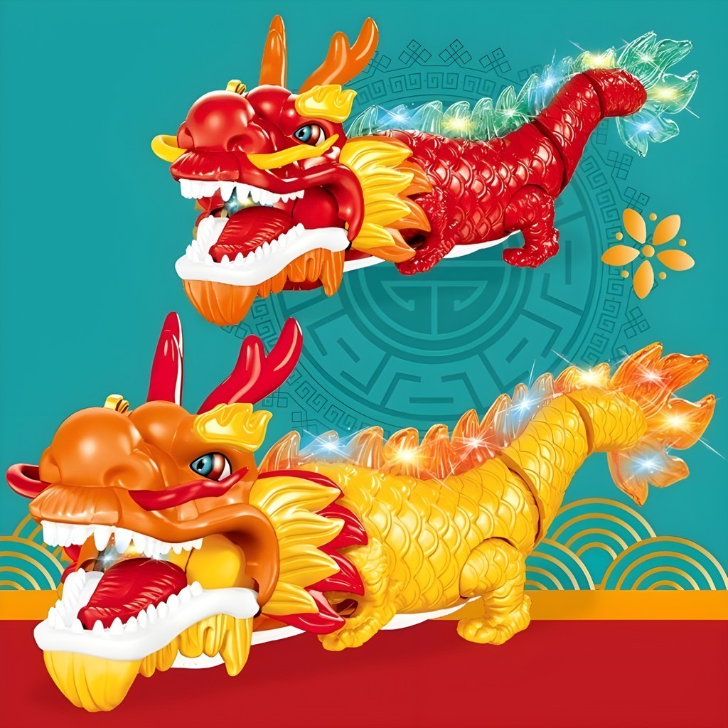 Jual Toy Studio Mainan Naga Robot Menari Dragon Dance Barongsai 360 ...