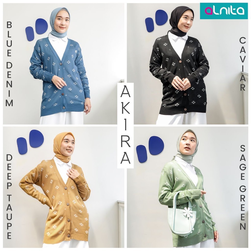 Jual KOLEKSI CARDIGAN ORIGINAL GERAI NIBRAS ARMA Akira Cardigan by ...