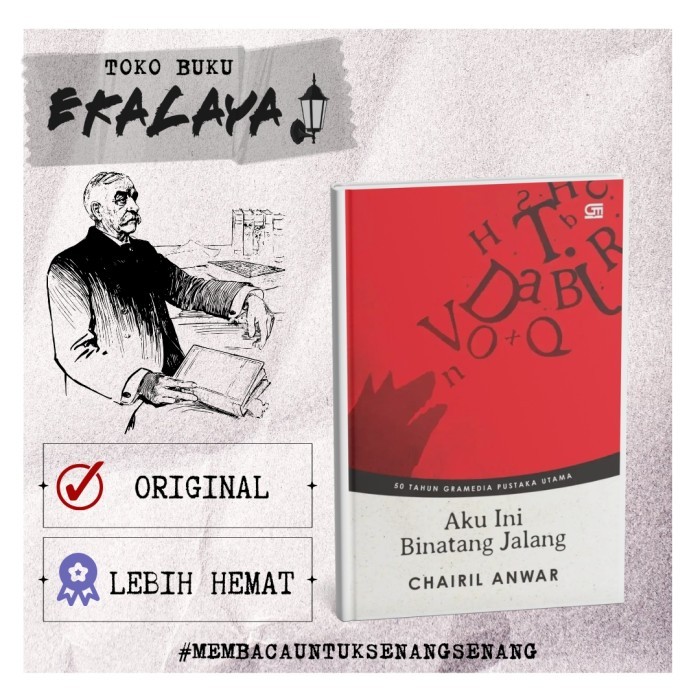 Jual Buku Puisi AKU INI BINATANG JALANG (Edisi Spesial 50th Gramedia ...