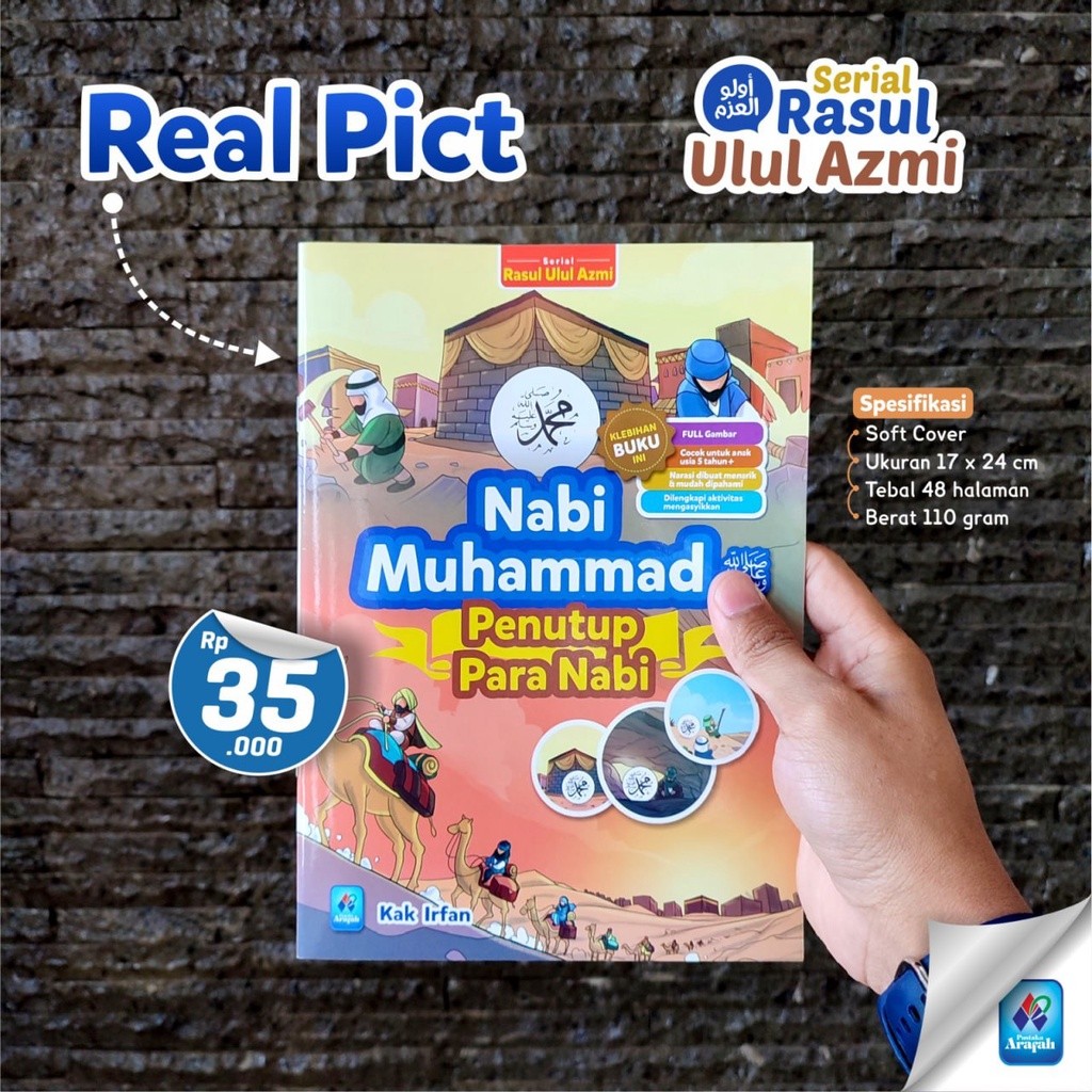 Jual Serial Rasul Ulul Azmi Nabi Muhammad Penutup Para Nabi - Pustaka ...