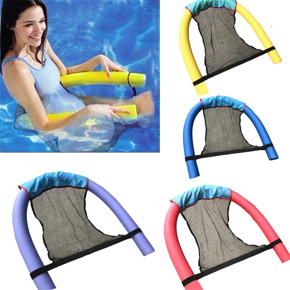 Jual Water Hammock Recliner Inflatable Floating Swimming Mattress Pool ...