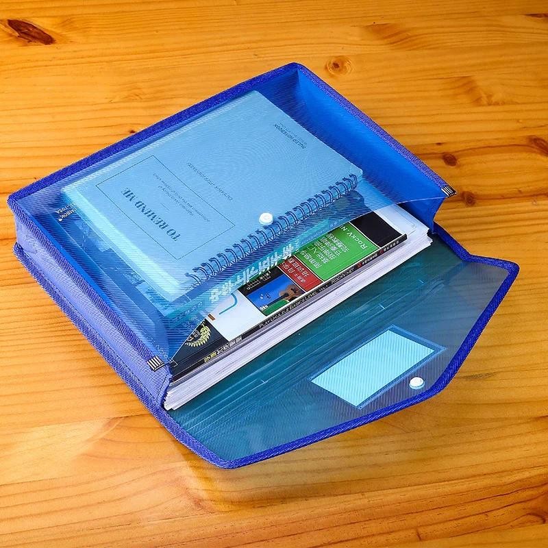 Jual A5 Stationery Storage Folder File Folder Waterproof File Organizer ...
