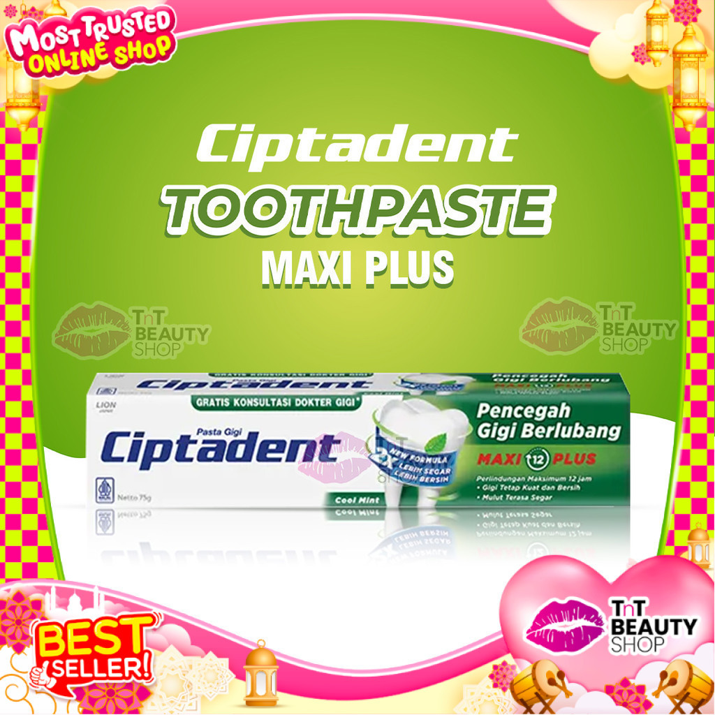 Jual Ciptadent Toothpaste Maxi Cool Tube 75gr Perawatan Gigi & Gusi ...