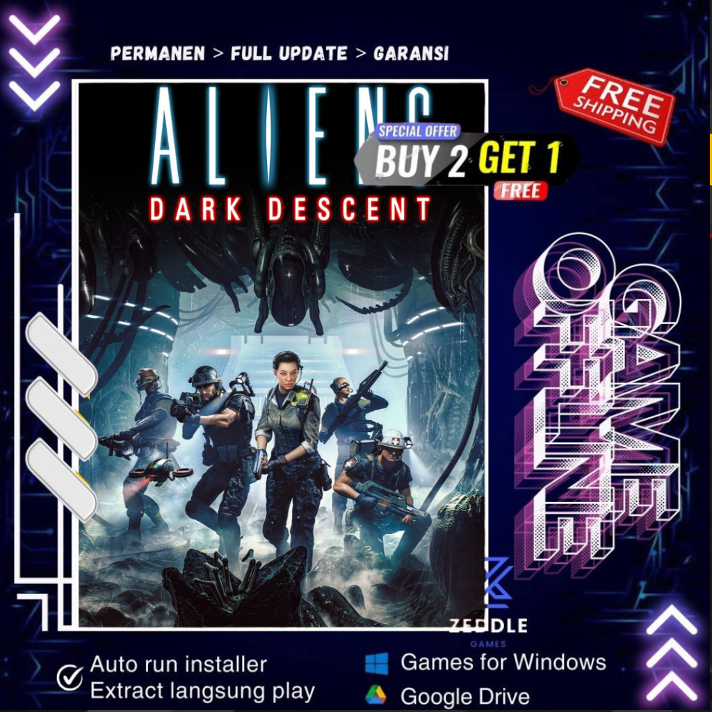Jual ALIENS DARK DESCENT - GAME PC - GAME LAPTOP - PC GAME OFFLINE ...