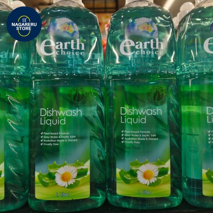 Jual Earth choice dishwash liquid 1 liter | Shopee Indonesia