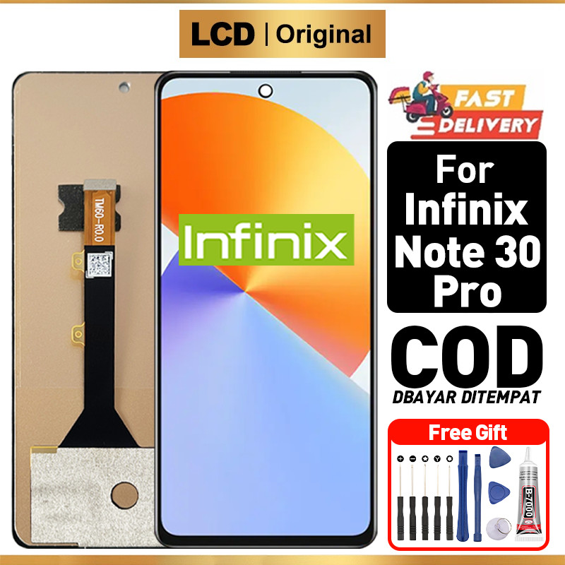 Jual LCD Infinix Note 30 pro Original Touchscreen asli fullset Ori ...