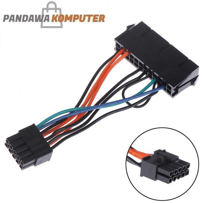 Jual Kabel Power Supply PSU ATX 24Pin ke 10Pin untuk Mainboard Lenovo ...