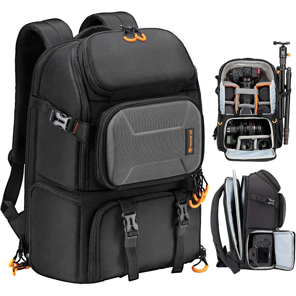 Jual Pro Camera Backpack Large Camera Bag with Laptop Compartment ...