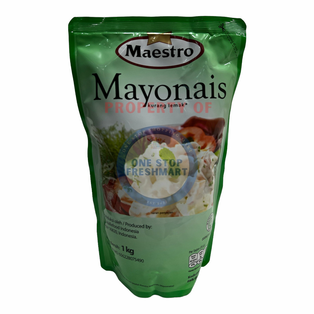 Jual MAESTRO MAYONAIS 1KG / MAESTRO MAYONNAISE 1KG | Shopee Indonesia