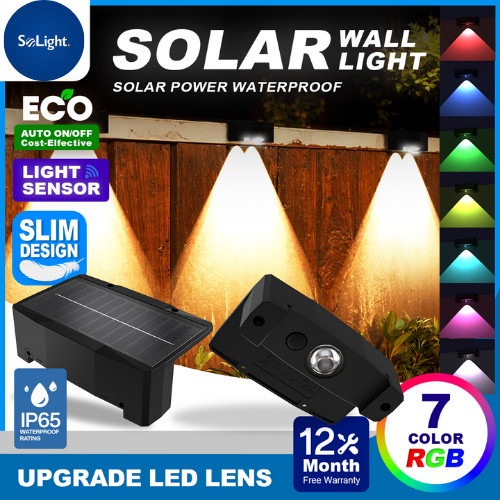 Jual [Solight] Solar Panel/LED Solar Lamp Hias Taman,Tangga,Sudut ...