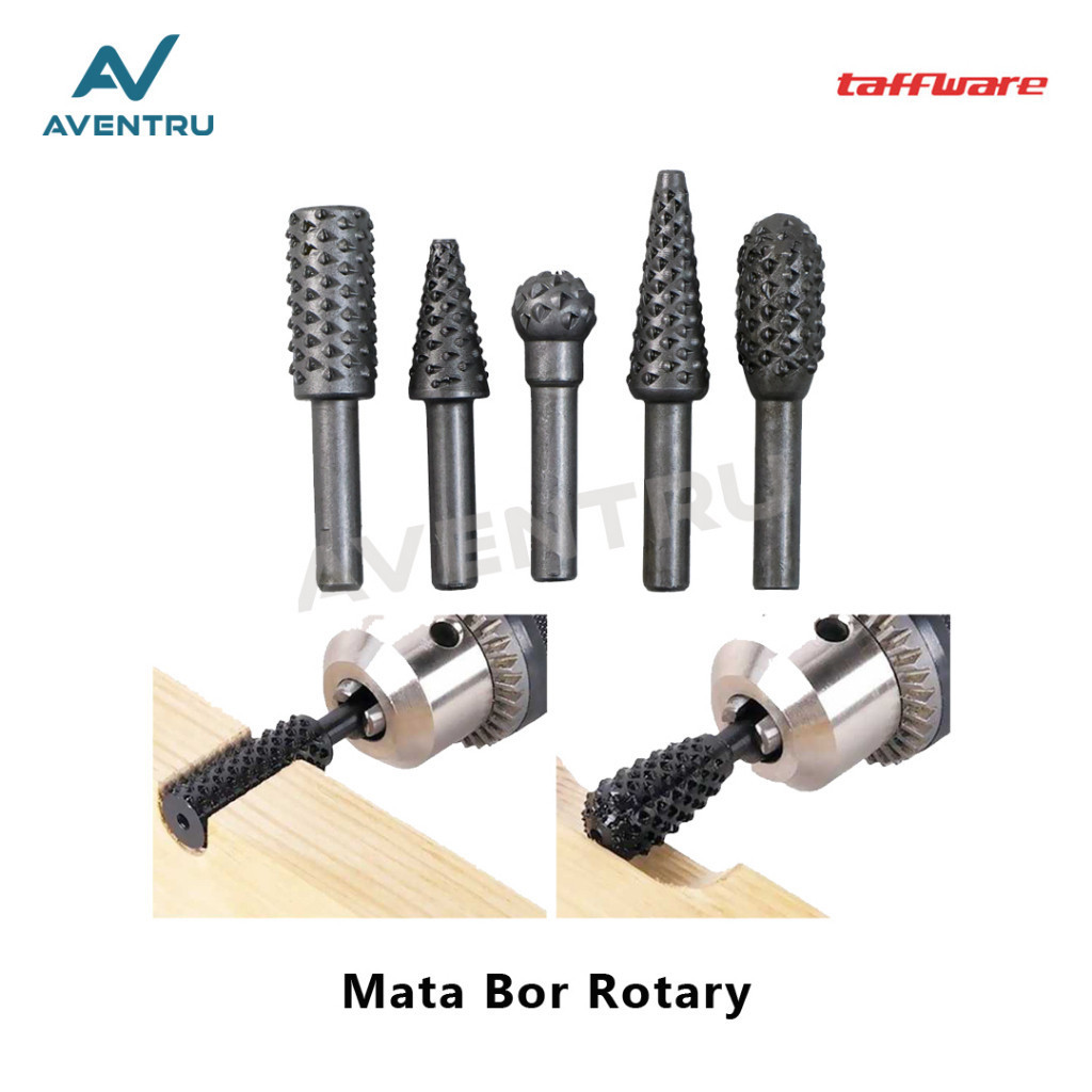 Jual Mata Bor Rotary Tuner Cuner Burr Tungsten Mini Grinder Drill Kayu ...