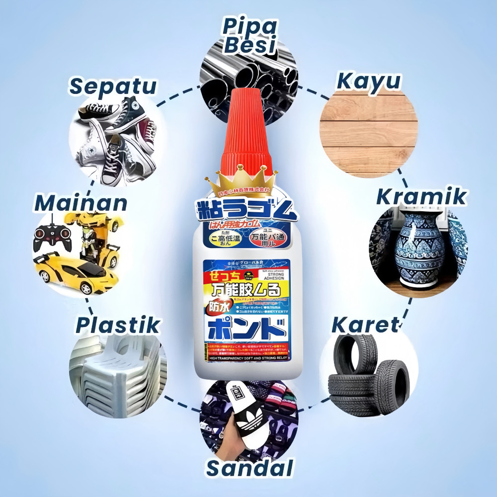 Jual 50ML serbaguna super kuat lem super，untuk keramik Lem Sendal ...