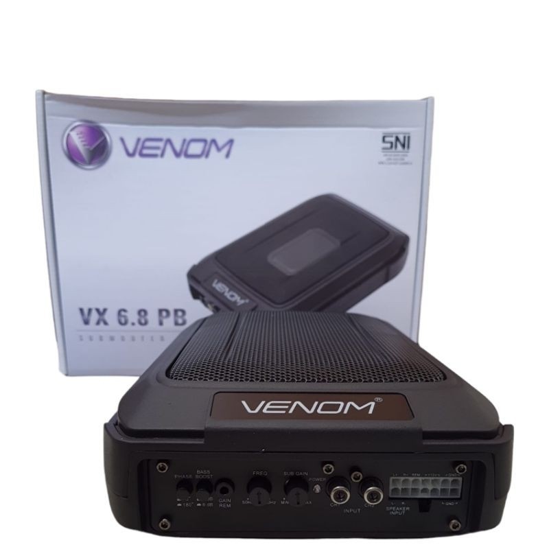 Jual Subwoofer kolong venom vx6.8pb subwoofer aktif venom vx 6.8pb | Shopee Indonesia