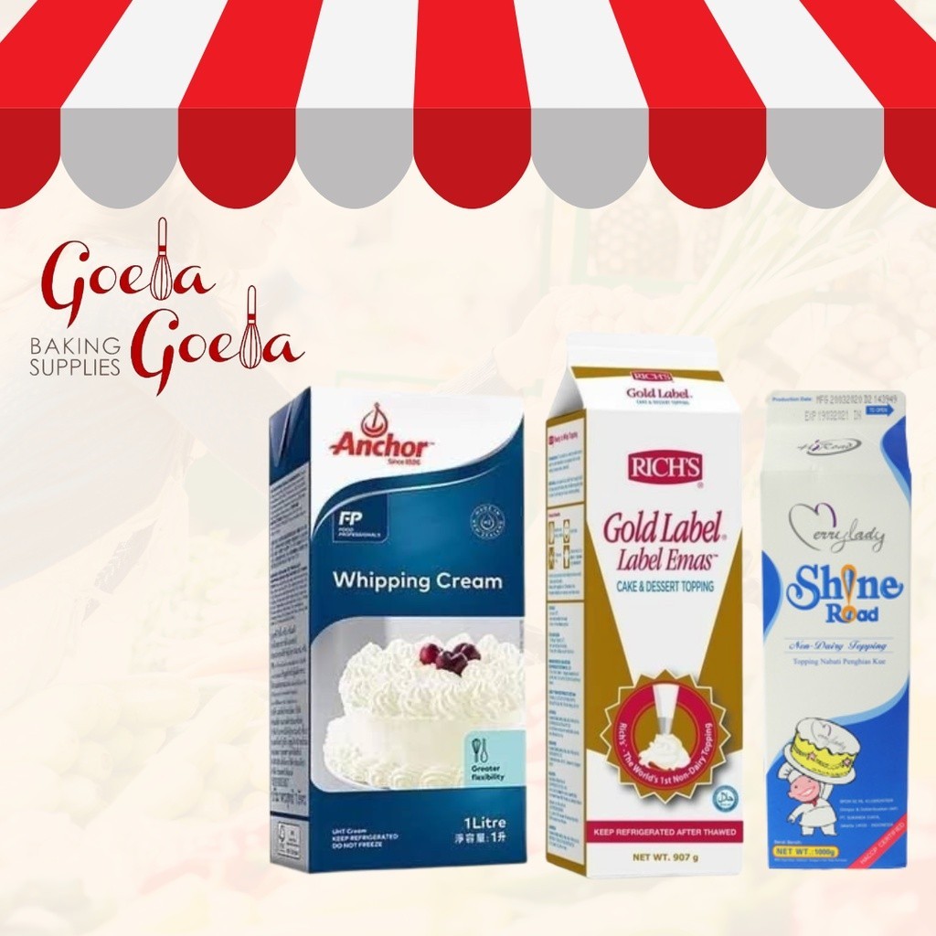 Jual Whipping Cream dan Cooking Cream Anchor Rich Elle&Vire | Shopee ...