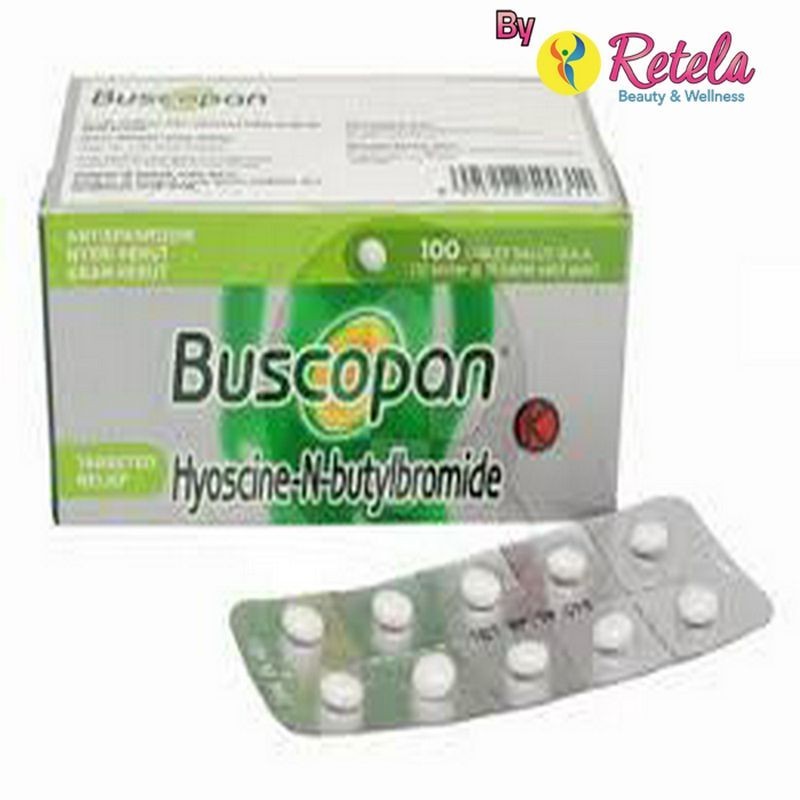 Jual BUSCOPAN 10MG 1 STRIP 10 TABLET | Shopee Indonesia