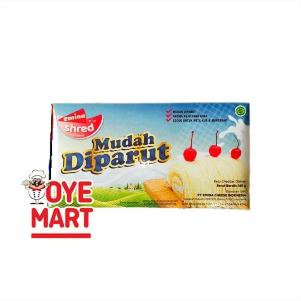 Jual EMINA SHRED CHEESE 160GR KEJU PARUT | Shopee Indonesia