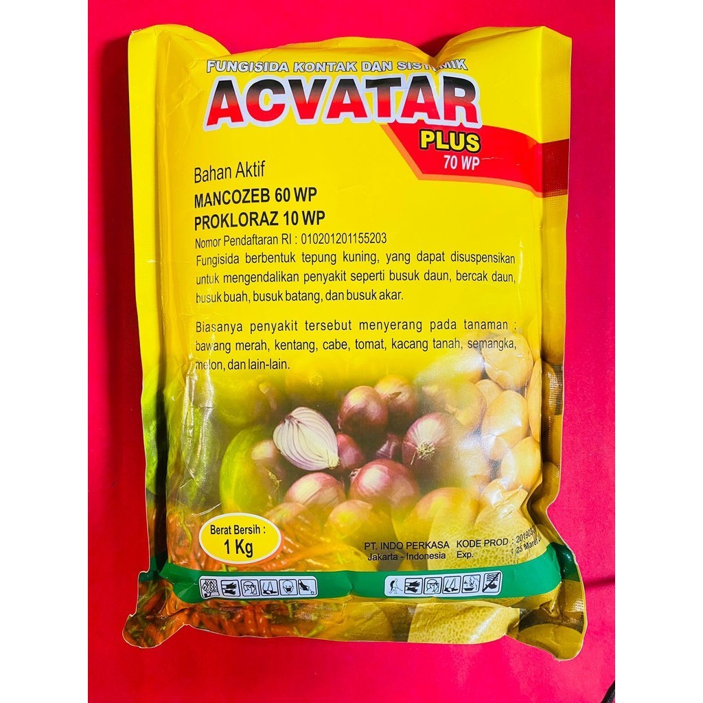 Jual ACVATAR PLUS 70WP Fungisida mankozeb isi 1kg dari INDO PERKASA ...