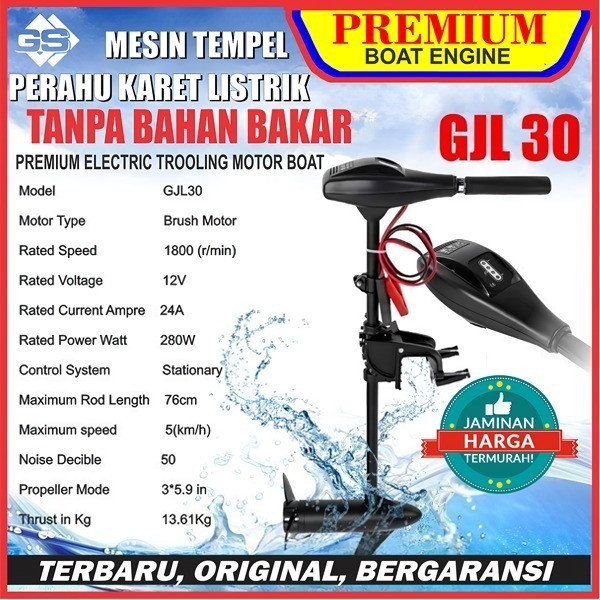 Jual Mesin Tempel Elektrik perahu | Shopee Indonesia