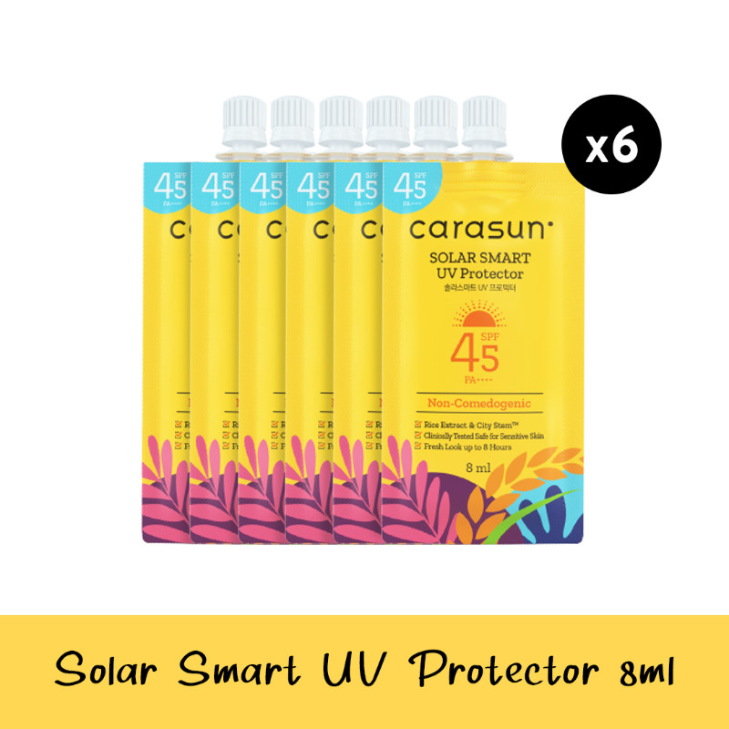 Jual CARASUN Solar Smart UV Protector -set of 6pcs 8ml Physical Bundle ...