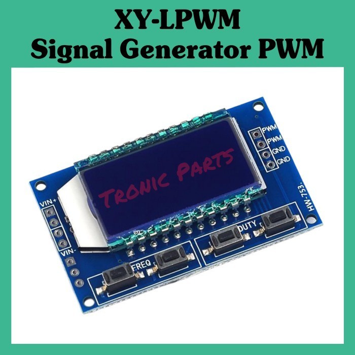 Jual XY-LPWM PWM Signal Generator Pulse Frequency Duty Cycle Module LCD TTL | Shopee Indonesia