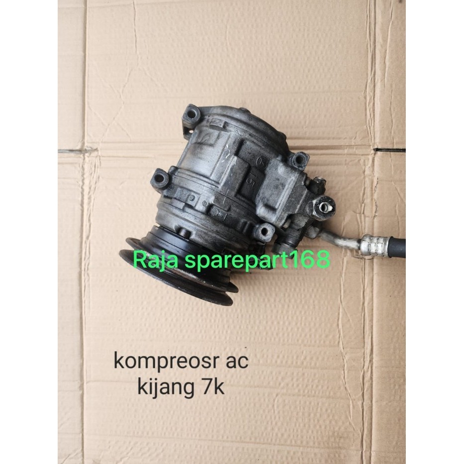 Jual kompresor compresor ac toyota kijang grand 7k copotan ori garansi ...