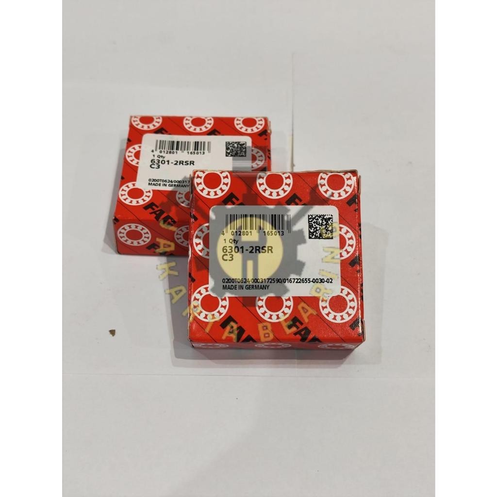 Jual Ball Bearing FAG 6301 2RSR C3 ORIGINAL | Shopee Indonesia
