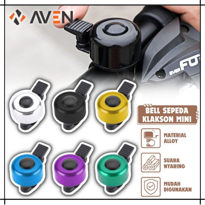 Jual AVEN Bell Sepeda Kecil Klakson Mini / Ringing Classic Ring Bicycle ...