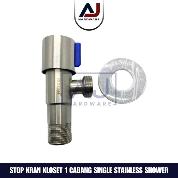 Jual Stop Kran Kloset 1 Cabang Single Stainless Jet Shower Camel Stop ...