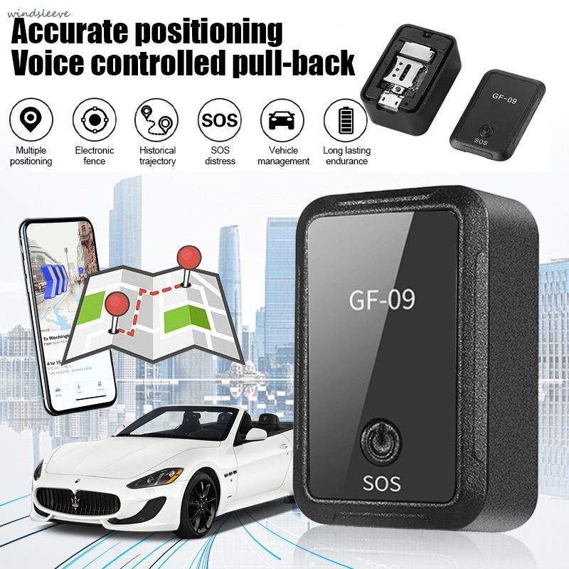 Jual GF09 GPS Mobil/GPS Motor Mini GPS Tracker GSM Recording Voice GF09 ...