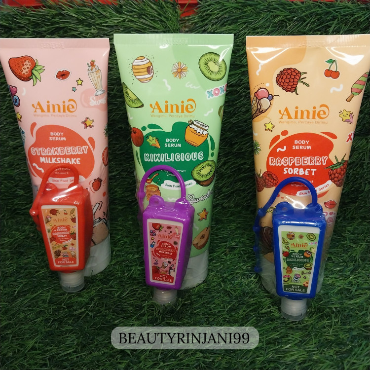 Jual AINIE Body Serum 200ml/body serum BPOM/body serum vitamin E ...