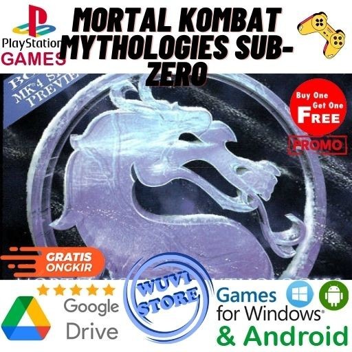 Jual Game PC Mortal Kombat Mythologies Sub-Zero Emulator PS1 | Bisa ...