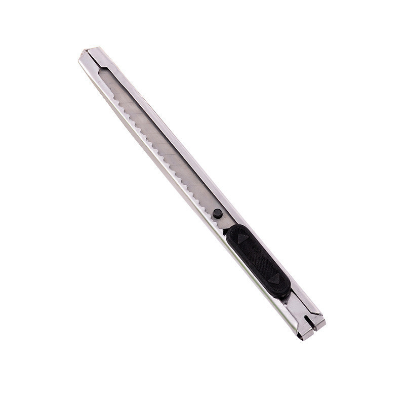 Jual MIGUNANI Pisau Cutter Besi Mini Stainless 12.5 Cm | Shopee Indonesia