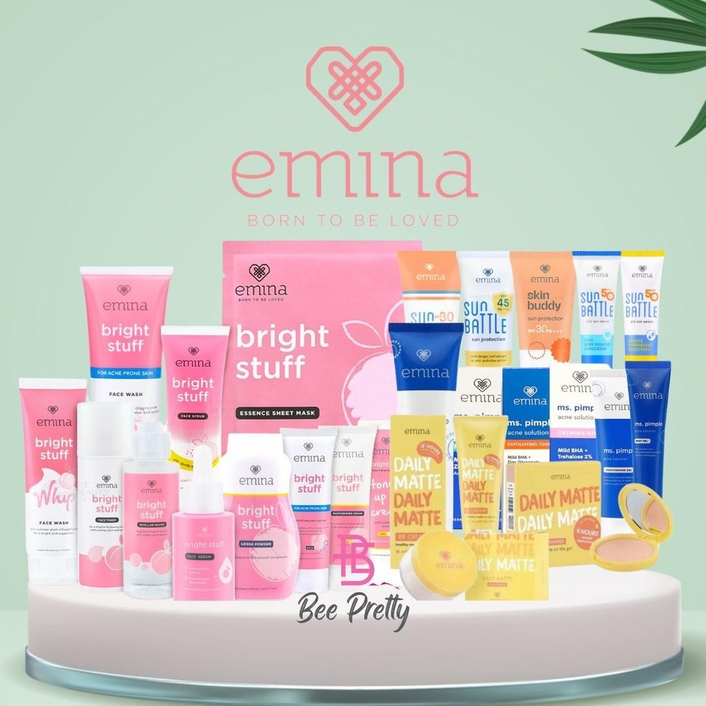 Jual Emina All Produk Lengkap / Emina Bright Stuff Series / Emina Ms ...