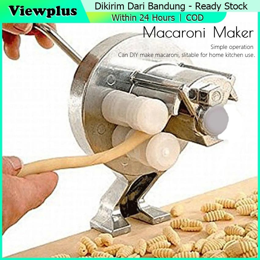 Jual Mesin Alat Cetak Pembuat Pasta Makaroni Spiral Manual Bahan ...