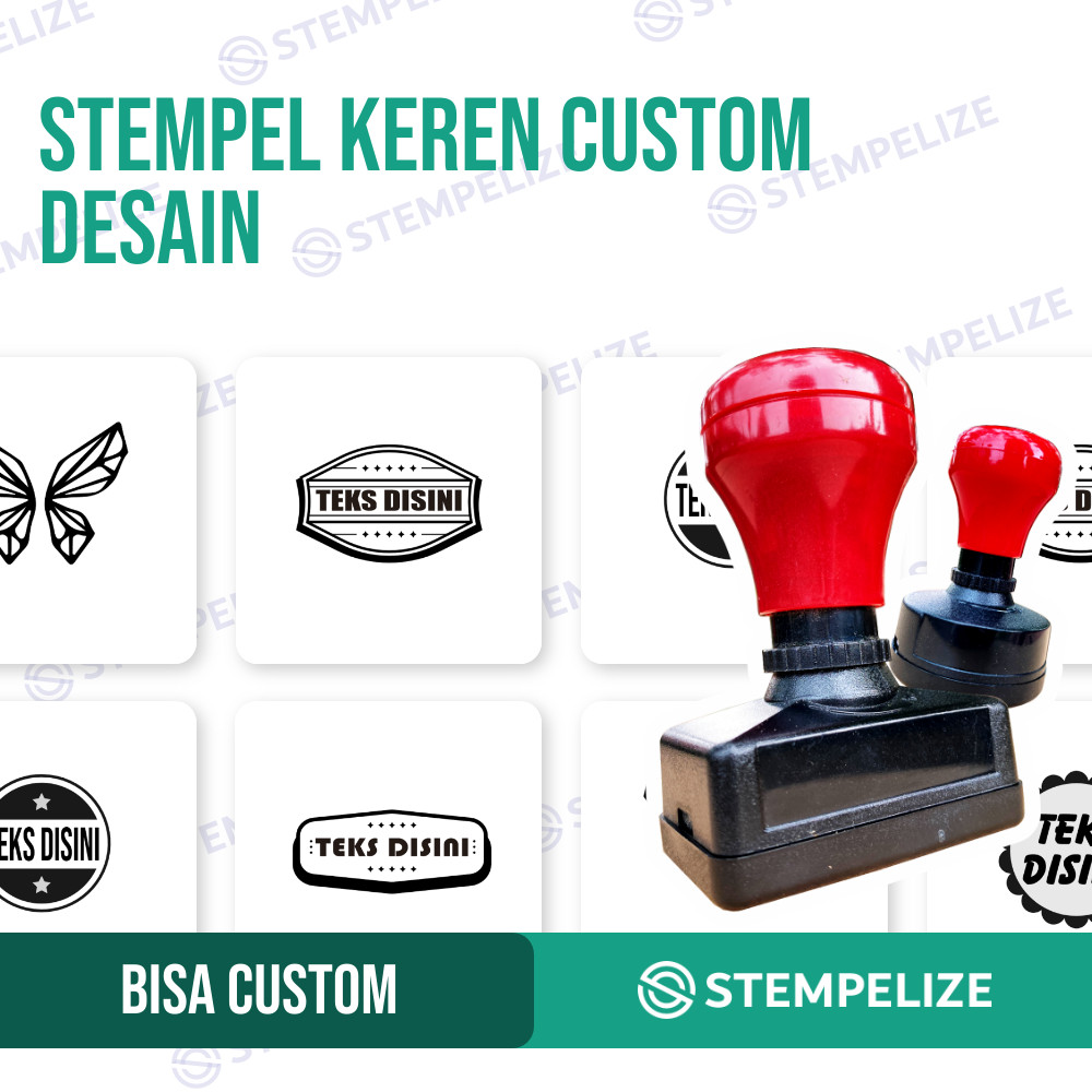 Jual Stempel Keren Custom Desain | Shopee Indonesia