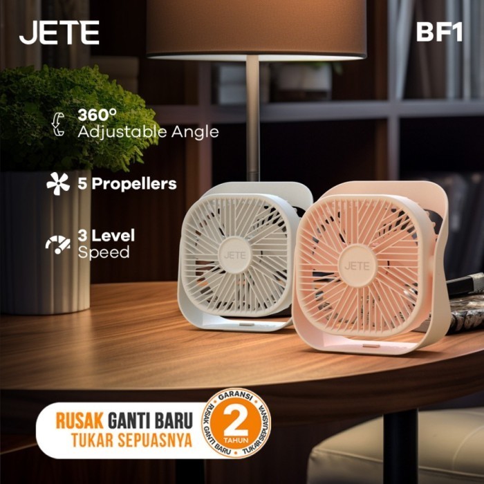 Jual Kipas Portable JETE BF1 Standing Fan Kipas Mini Portable - Garansi ...