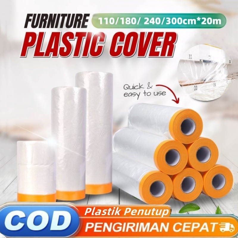 Jual [Ready Stock] Plastik Penutup / Funiture Tutup Pelindung Sofa ...