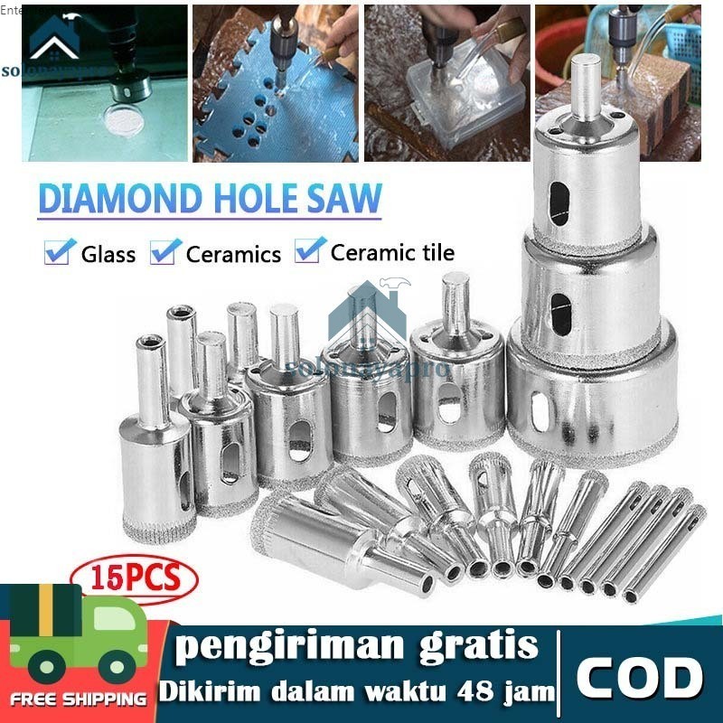 Jual 20PCS set mata bor kaca keramik granit marmer batu porselen ...
