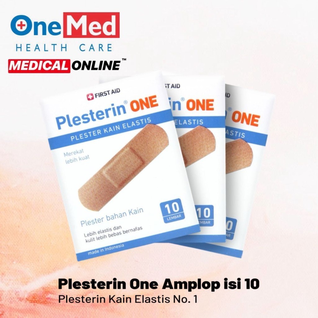 Jual ONEMED PLESTERIN ONE P1 BOX ISI 10 LEMBAR PER BOX MEDICAL ONLINE ...