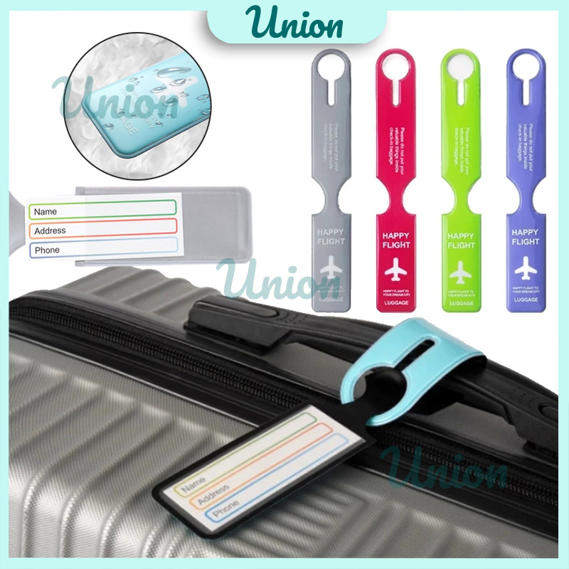 Jual Luggage Tag / Gantungan Koper / Label Nama Tas / Name Tag Koper ...