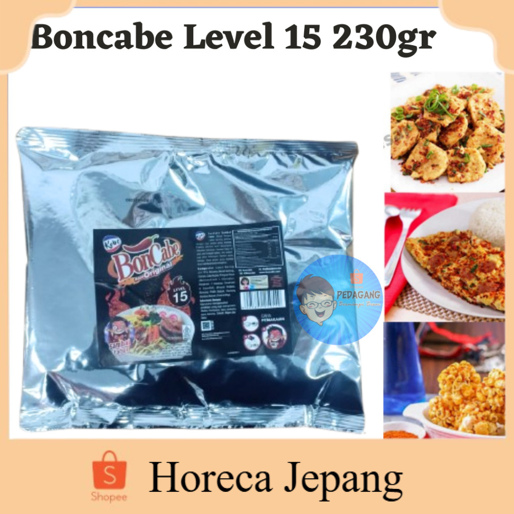 Jual Boncabe Level 15 230gr | Bon Cabe | Cabe Bubuk | Cabai Bubuk ...