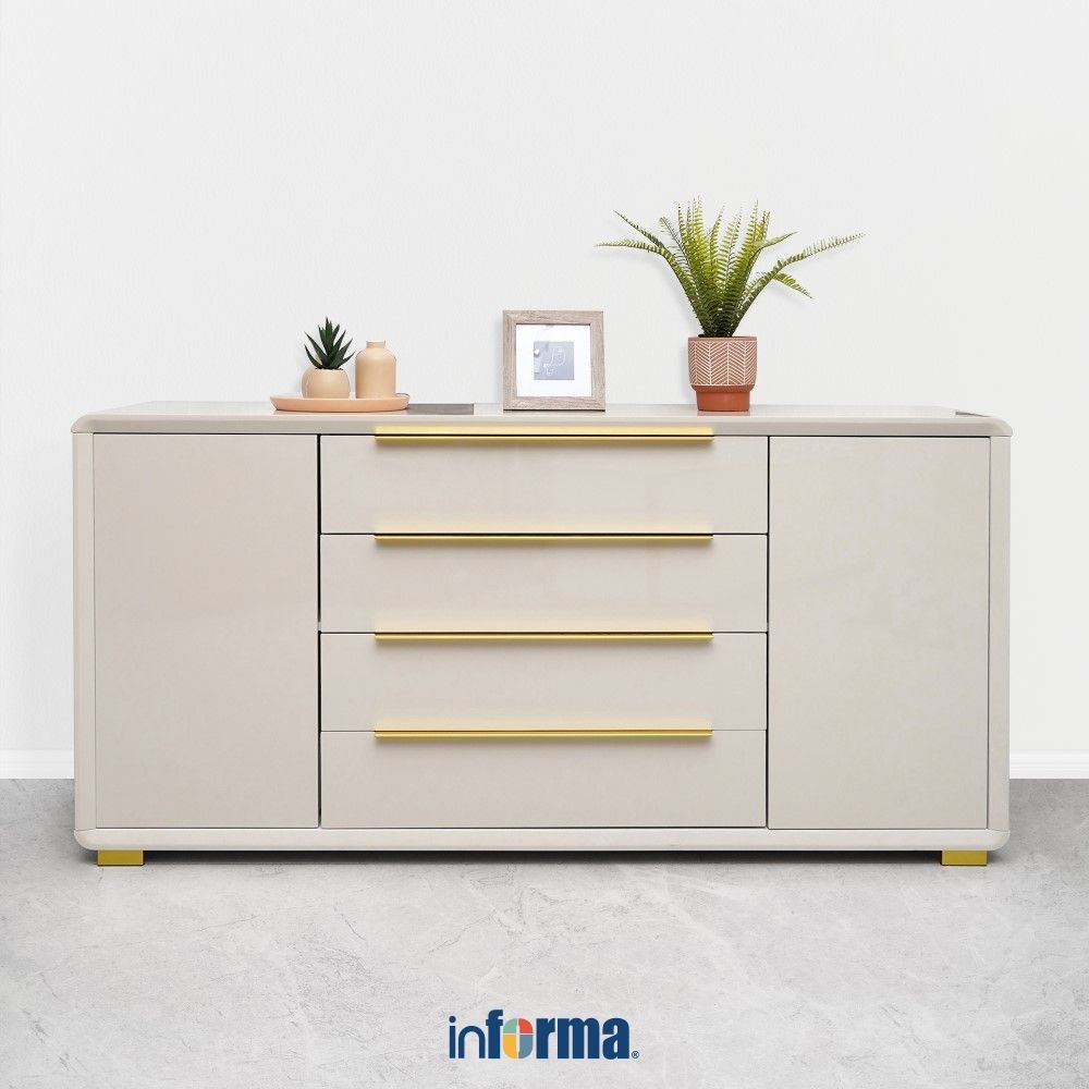 Jual Informa Irvin Kabinet 2 Pintu - Cokelat Khaki Lemari Kabinet ...