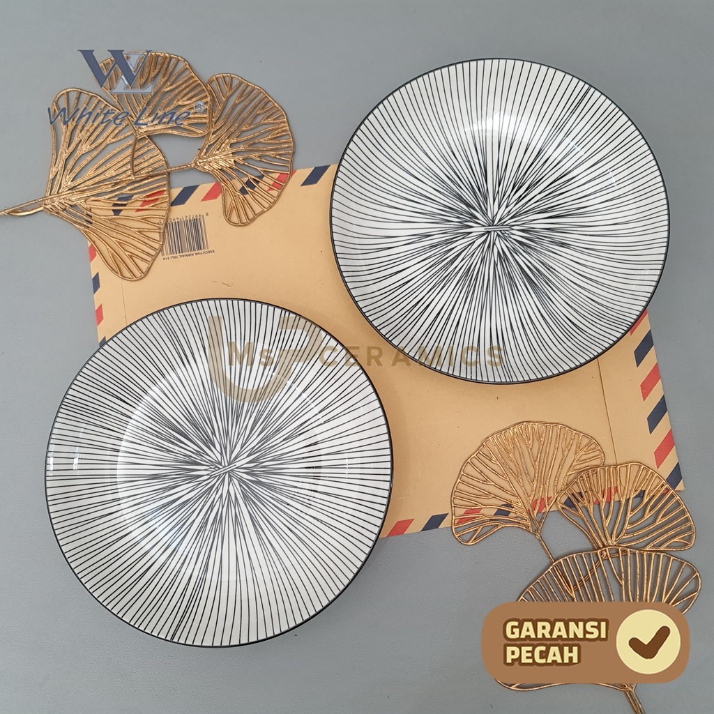 Jual WHITELINE Piring Keramik Fruit Shape KYOTO (1 PCS) 8 Inch 20 Cm ...