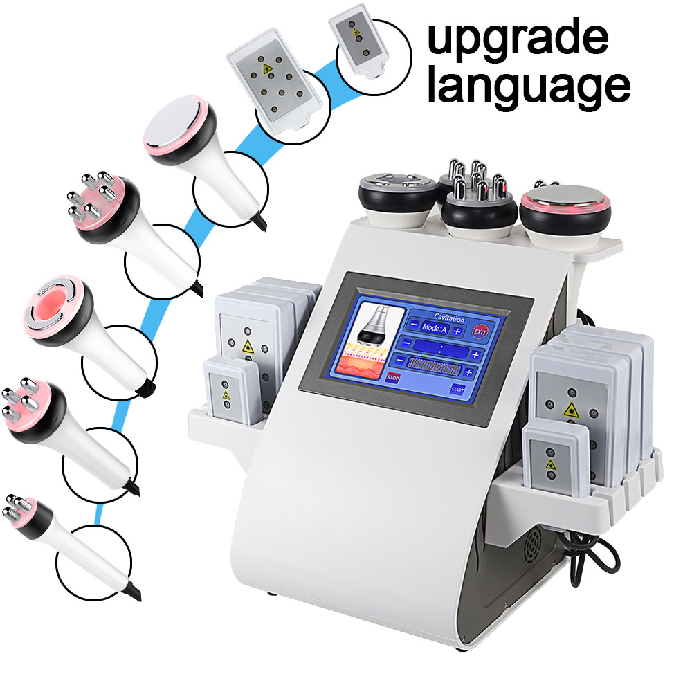 Jual Lipo Laser 40K Ultrasonic RF Vacuum Cavitation Lipolaser Weight ...