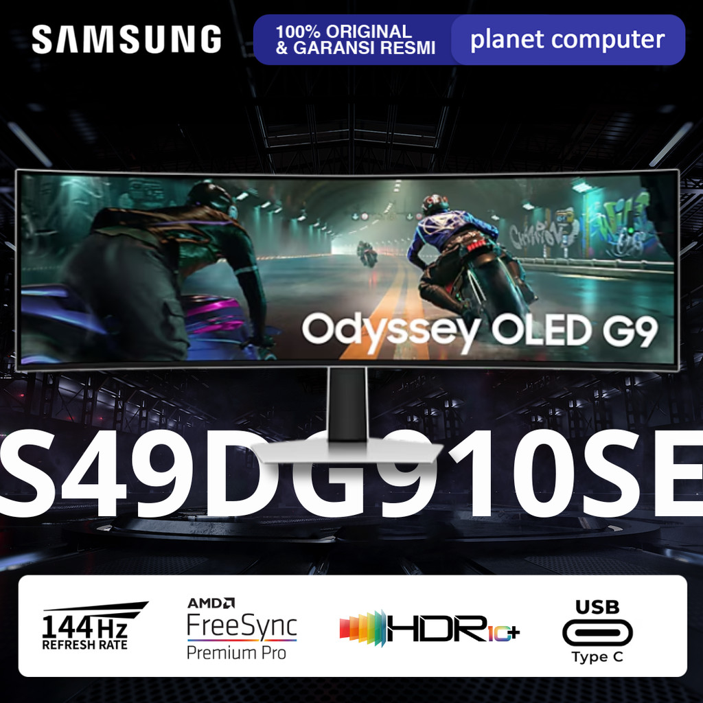 Jual Monitor OLED Samsung Odyssey G9 G91SD S49DG910 Curved DQHD 144hz 0 ...