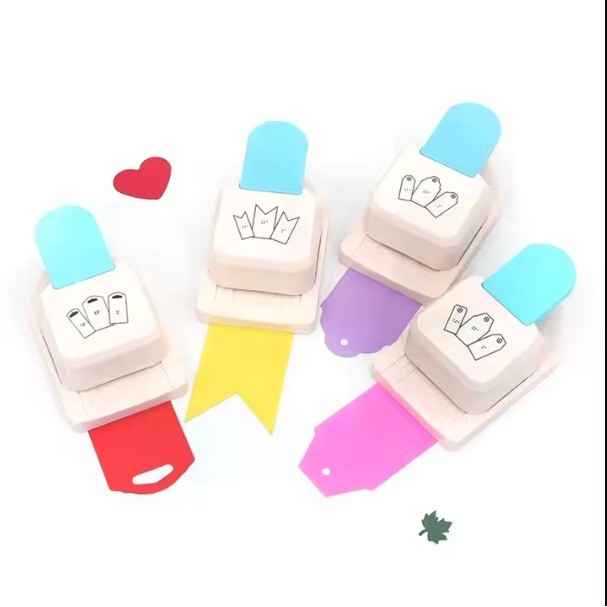 Jual Pelubang Kertas 3 in 1 Tag Paper Label Puncher Corner Rounder ...